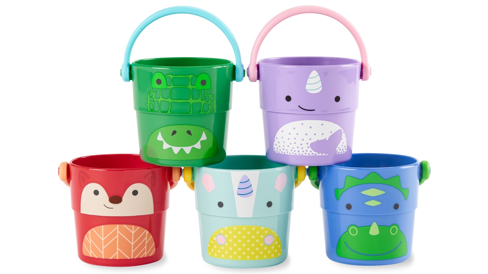 Skip Hop Zoo Stack and Pour Buckets | Harvey Norman