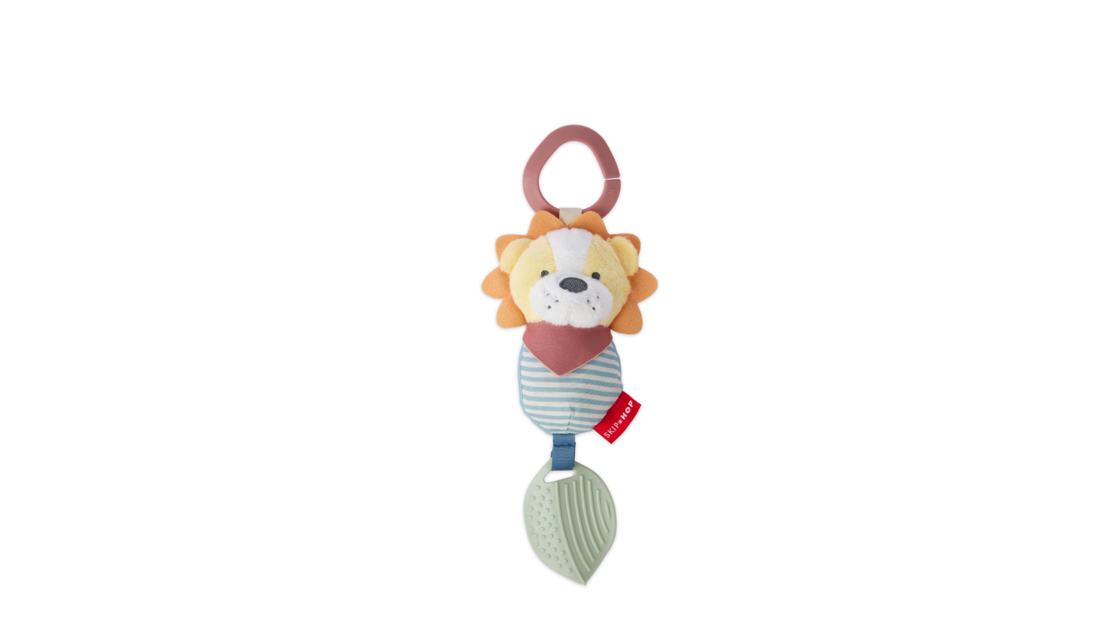 Skip Hop Bandana Buddies Chime and Teether Toy - Lion | Harvey Norman