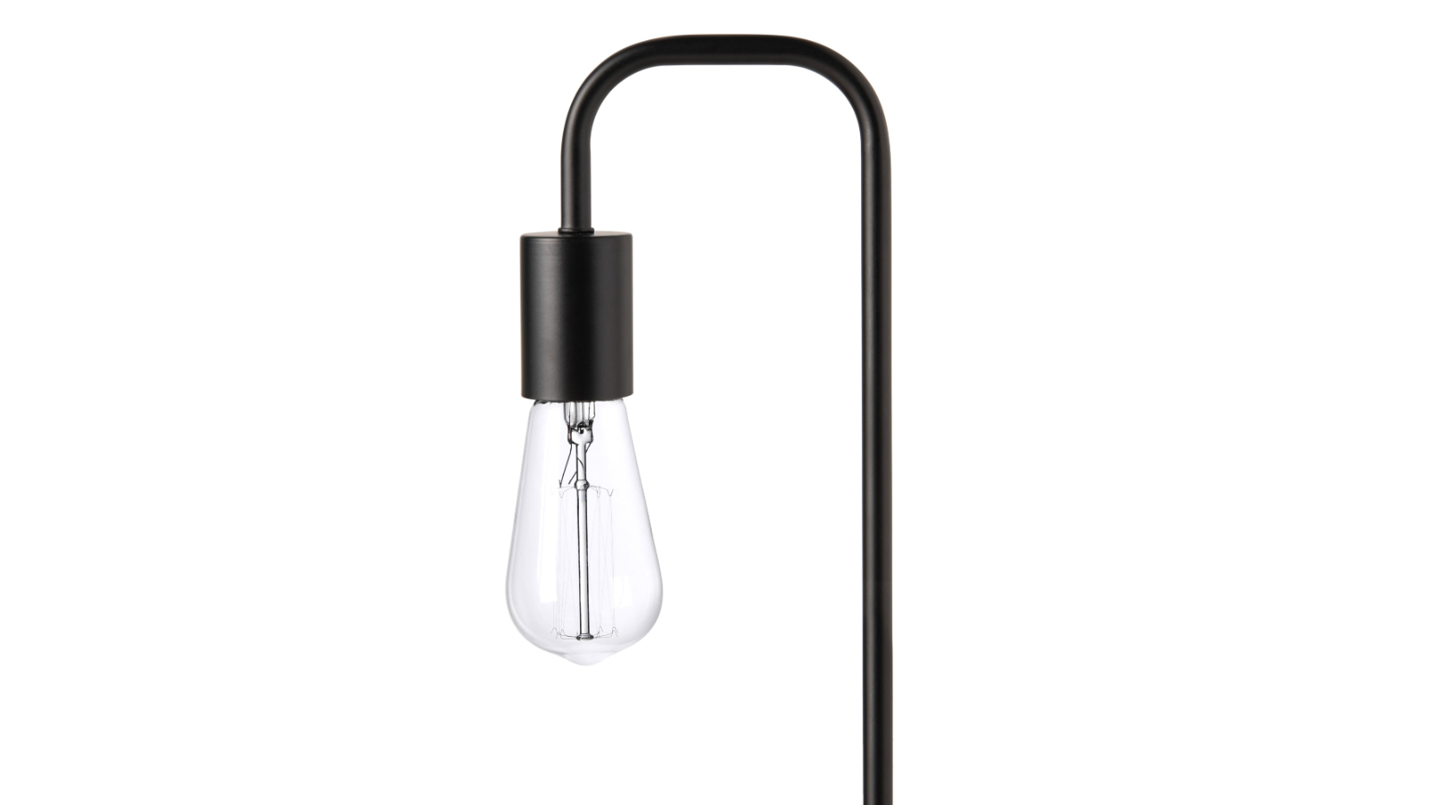 Sherwood Kara Metal Table Lamp - Matte Black | Harvey Norman