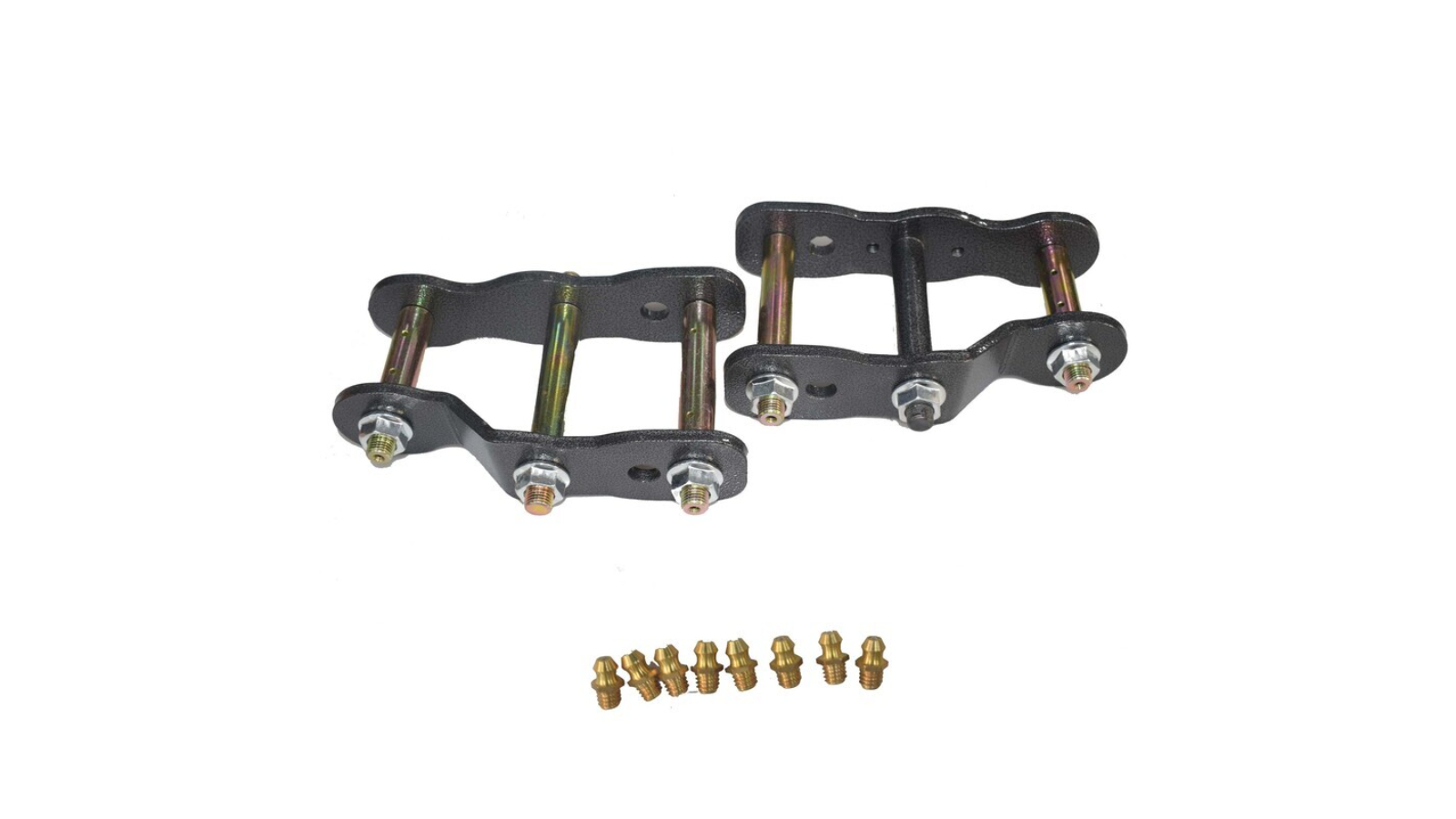 Machter Autoparts Extended Greasable Shackles Fits - Toyota Hilux N80 ...