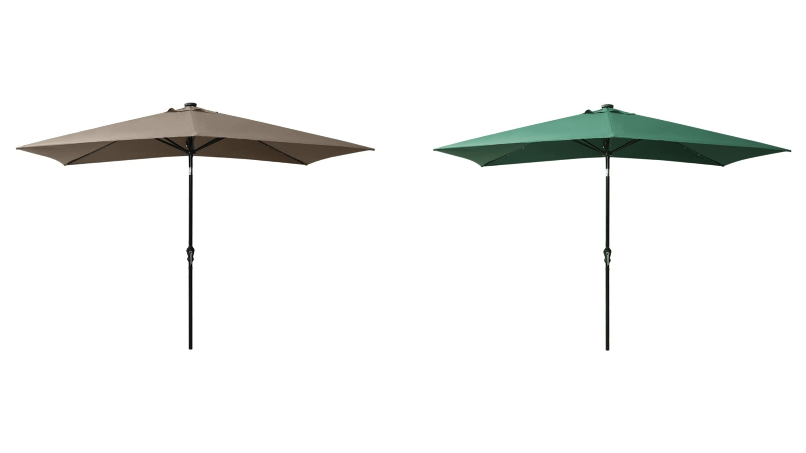 ShadeBloom Garden Parasol Outdoor Umbrella with LED Light | Harvey Norman