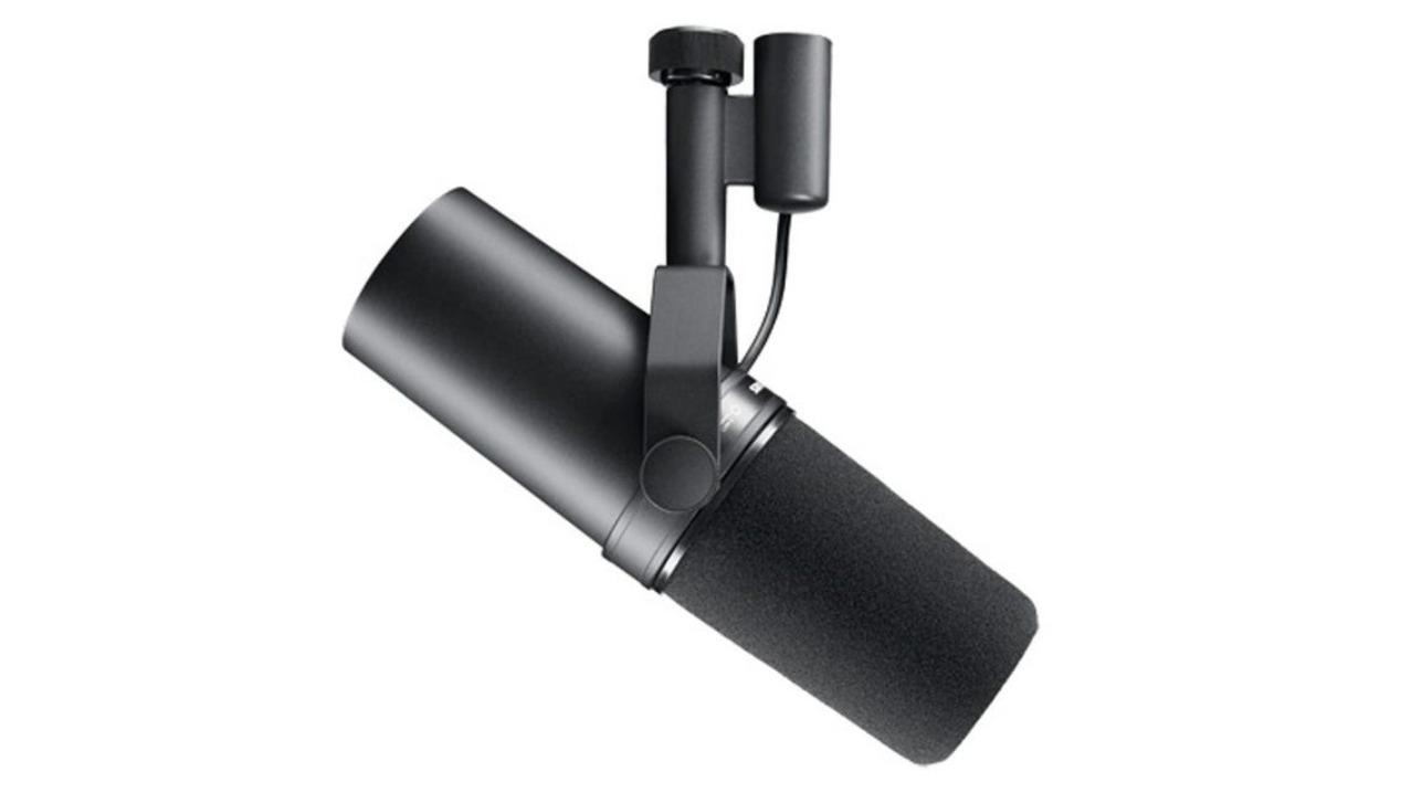 Shure Dynamic Lo Z Broadcast Voice Over Cardioid Switchable Response ...
