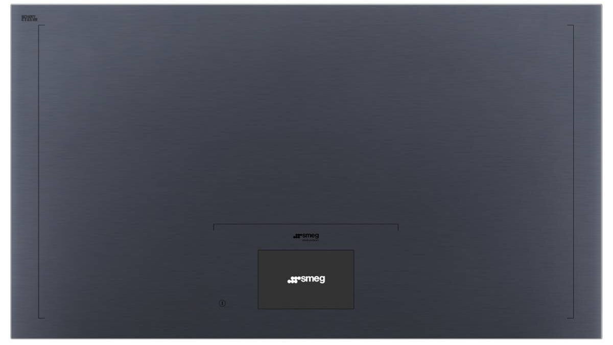 Smeg Linea 930mm AreaZone Induction Cooktop - Neptune Grey | Harvey Norman