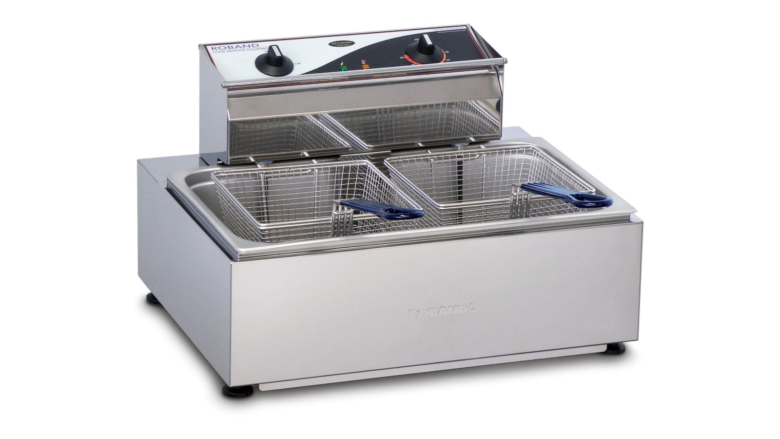 Roband Single Pan/Double Basket Fryer - 11 Litre | Harvey Norman