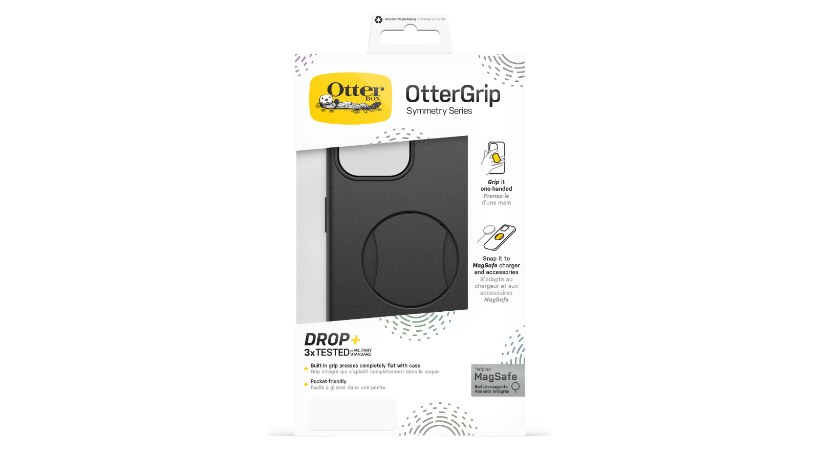 Otterbox Ottergrip iPhone 15 - Black | Harvey Norman