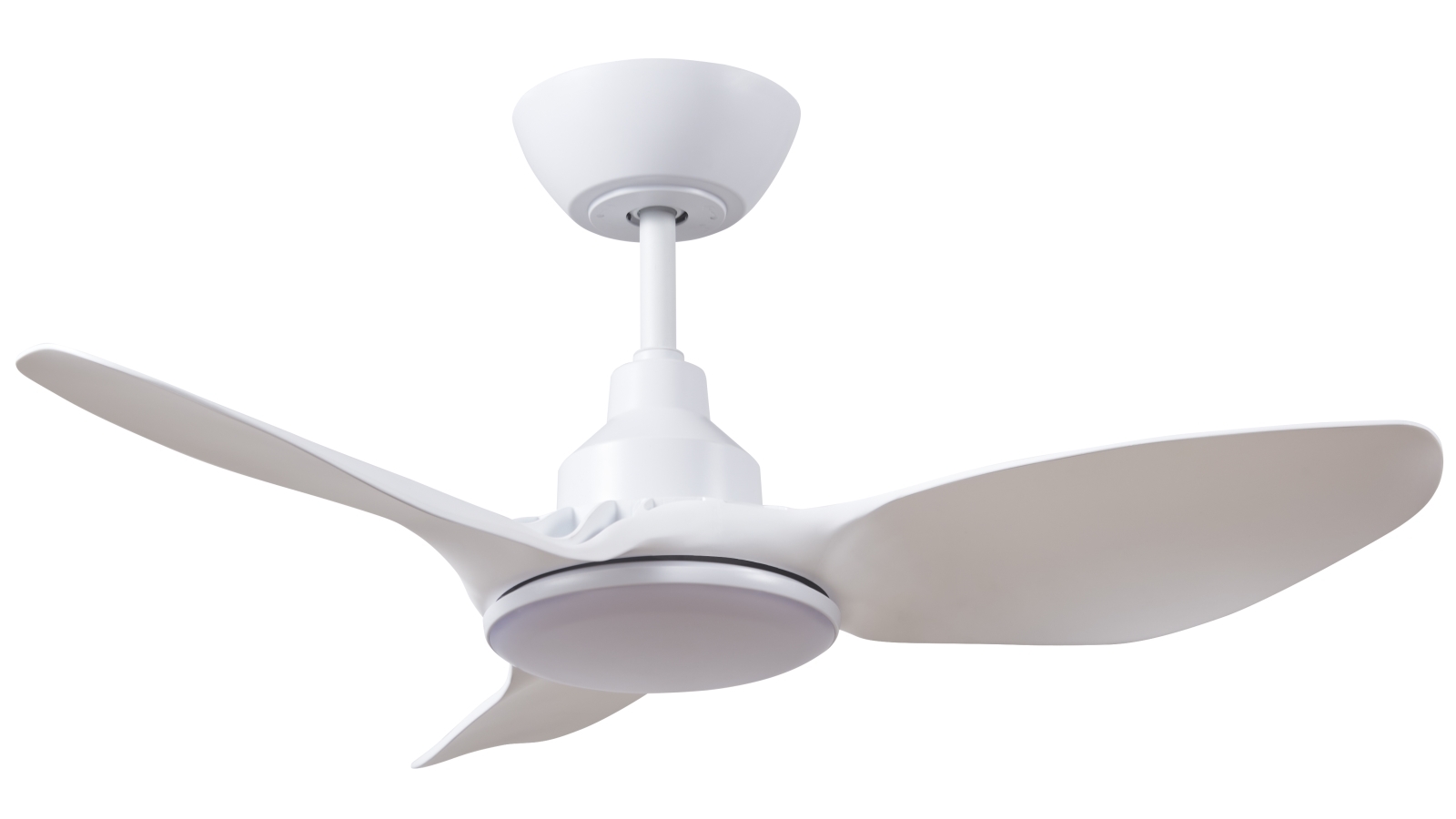 Ventair Skyfan DC 90cm 3 Blade Ceiling Fan with Light - White | Harvey ...