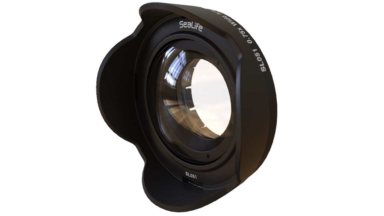 SeaLife DC-Series 0.75x Wide Angle Conversion Lens with 52mm Threaded ...
