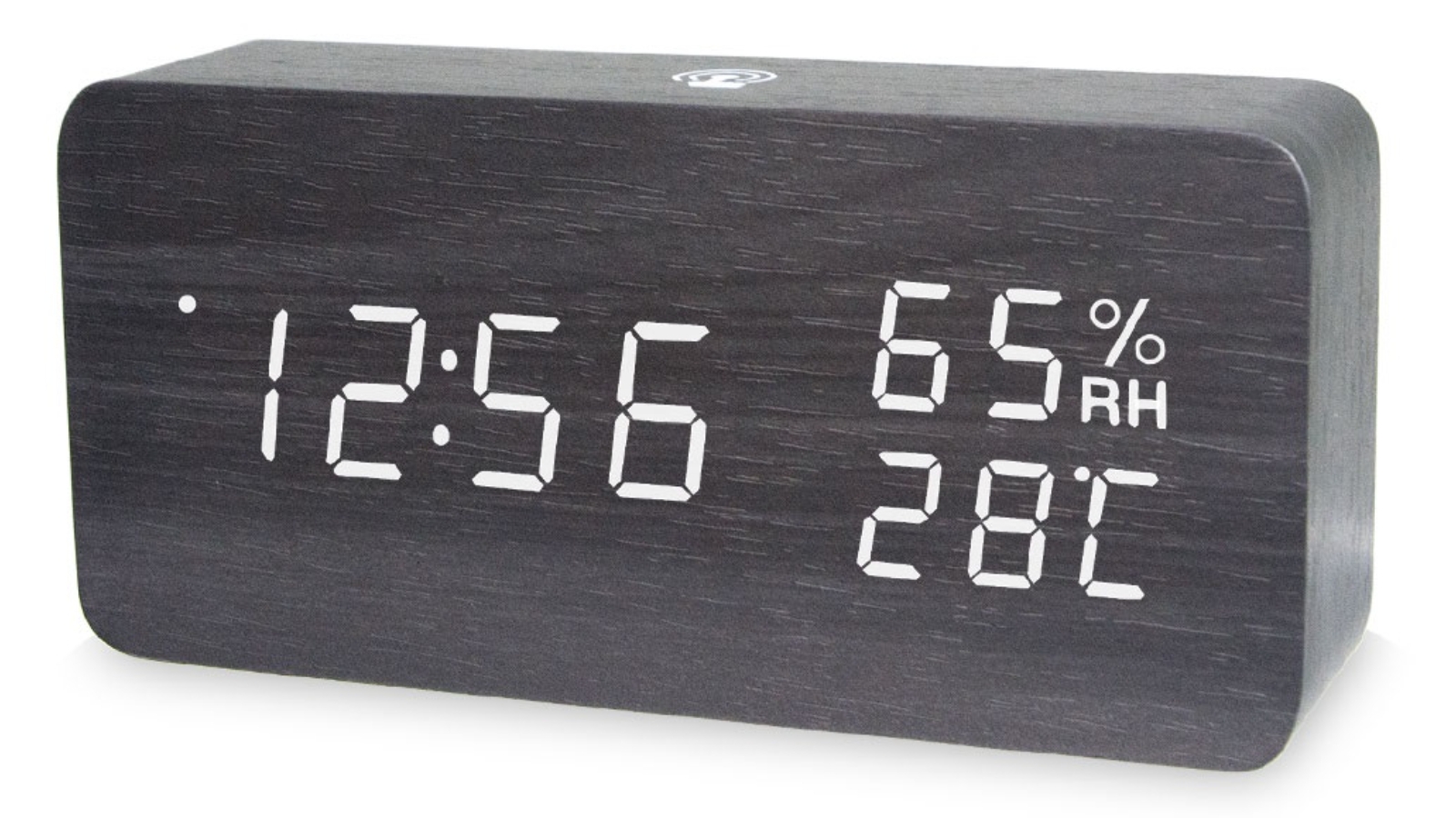 TODO SLT-1036 Rechargeable LED Digital Alarm Clock - Black | Harvey Norman