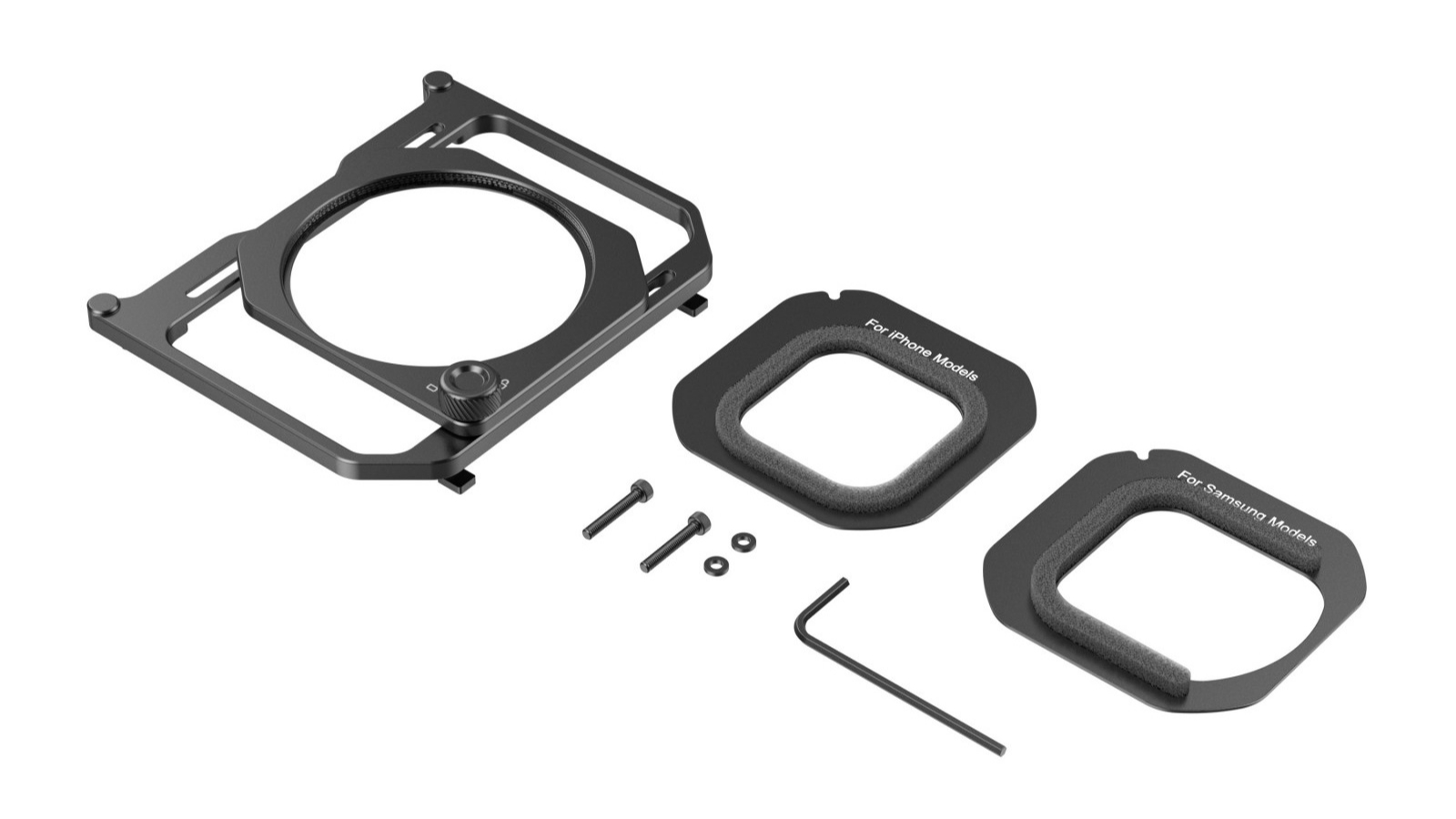 SmallRig Threaded Filter Adapter with Detachable Sunhoods for Universal ...