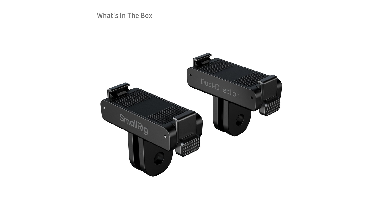 SmallRig Bidirectional Quick Release Adapter Support with 2-Prong Mount ...