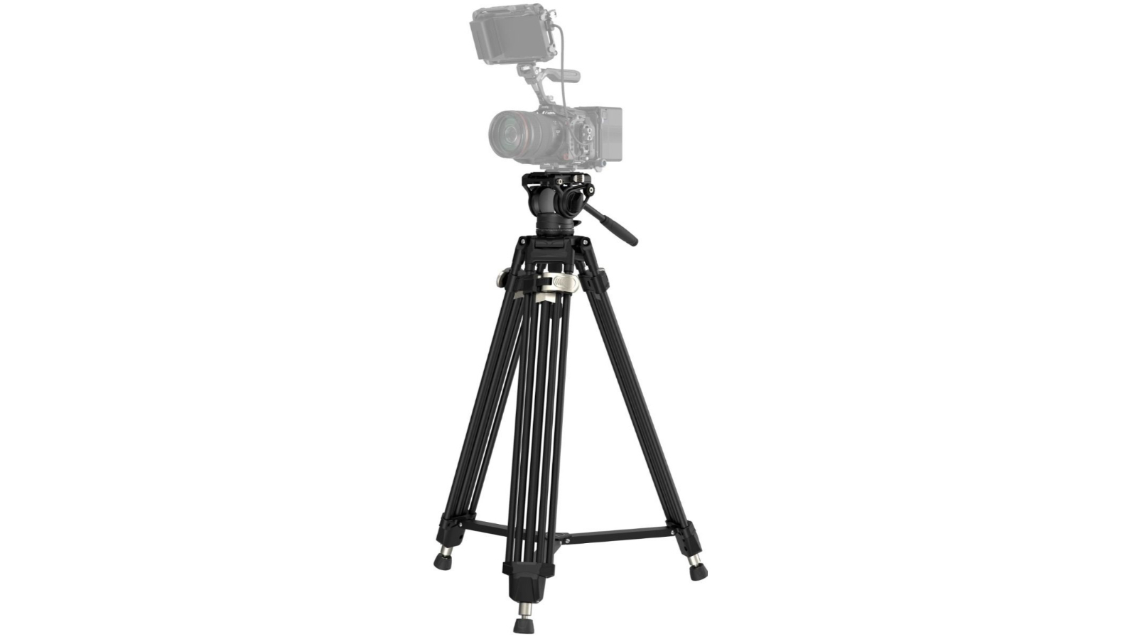 SmallRig FreeBlazer Heavy-Duty Aluminum Alloy Tripod Kit AD-80 4163 ...