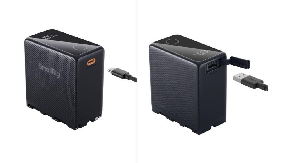 SmallRig NP-F970 USB-C Rechargeable Camera Battery 4469 - Black ...