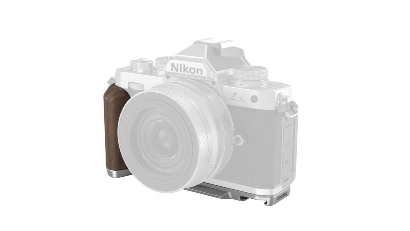 SmallRig Wooden L-Shape Grip for Nikon Z FC - Sliver | Harvey Norman