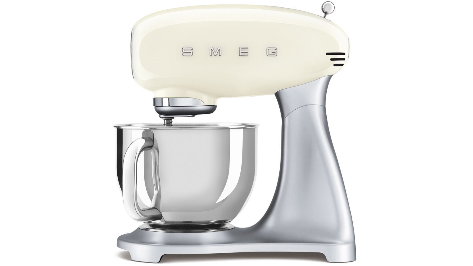Smeg 50's Retro Style Aesthetic Stand Mixer - Cream | Harvey Norman