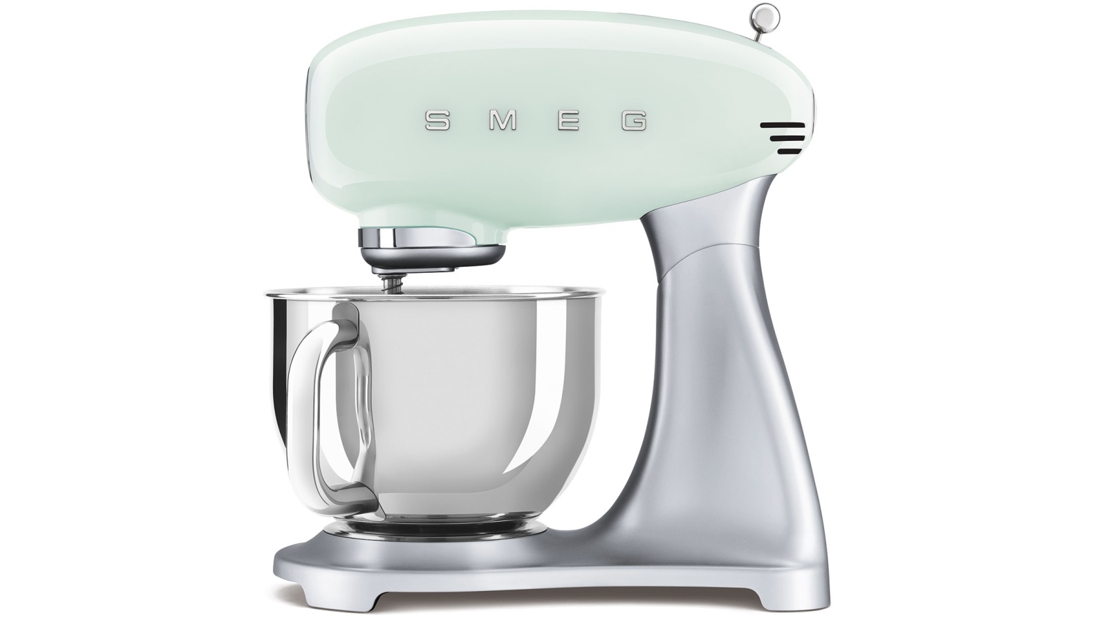 Smeg 50's Retro Style Aesthetic Stand Mixer - Pastel Green | Harvey Norman