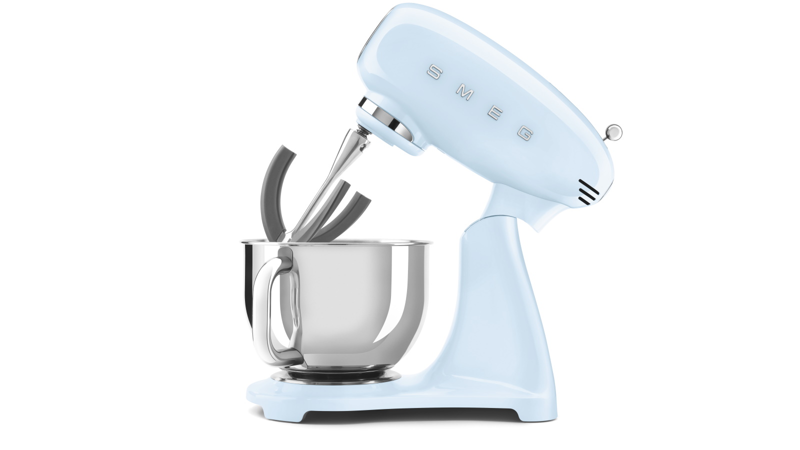 Smeg 50's Retro Style Aesthetic Full Colour Stand Mixer - Pastel Blue ...