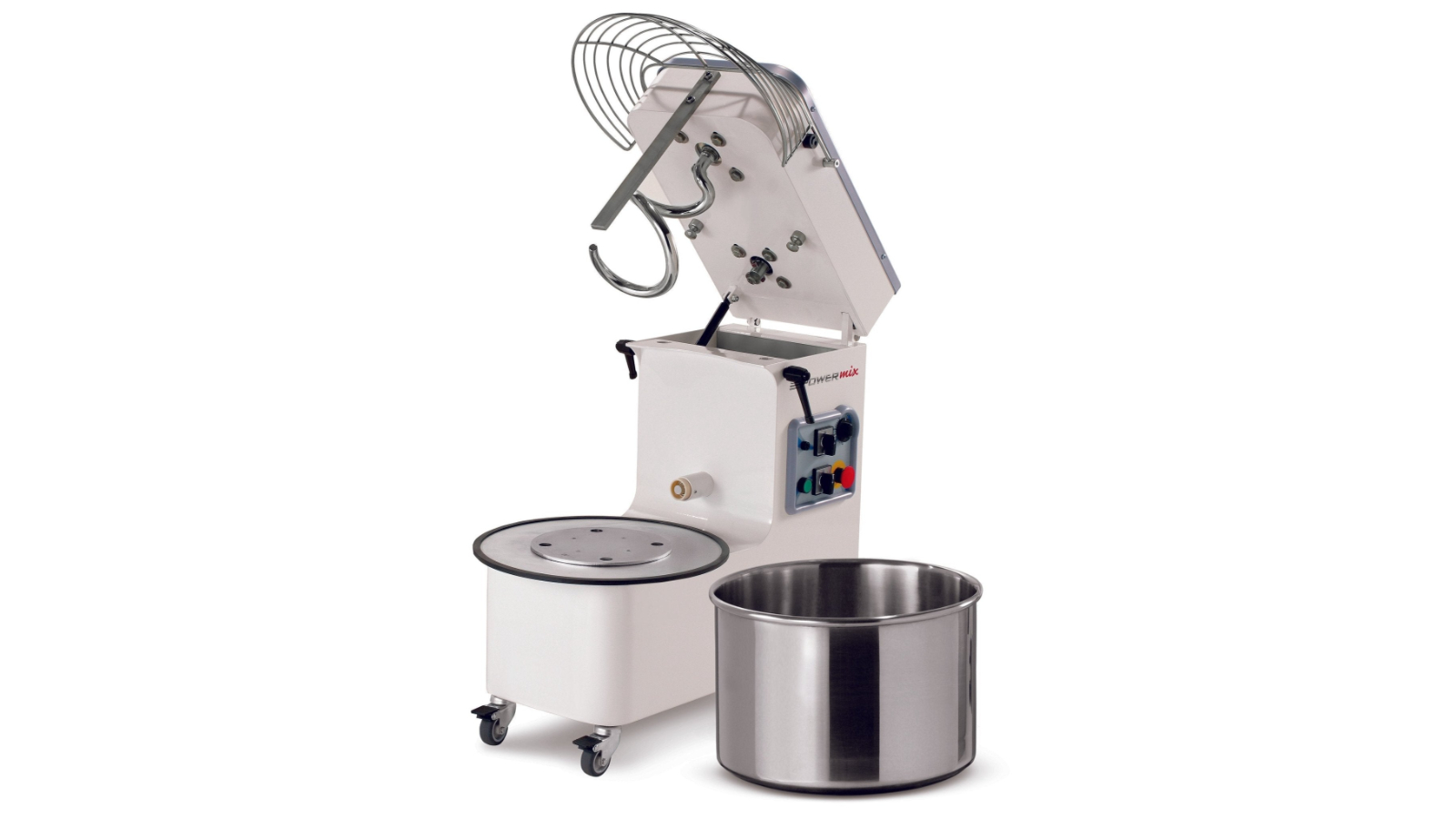 Mecnosud Tilting Head Removable Bowl Single Speed Spiral Mixer | Harvey ...