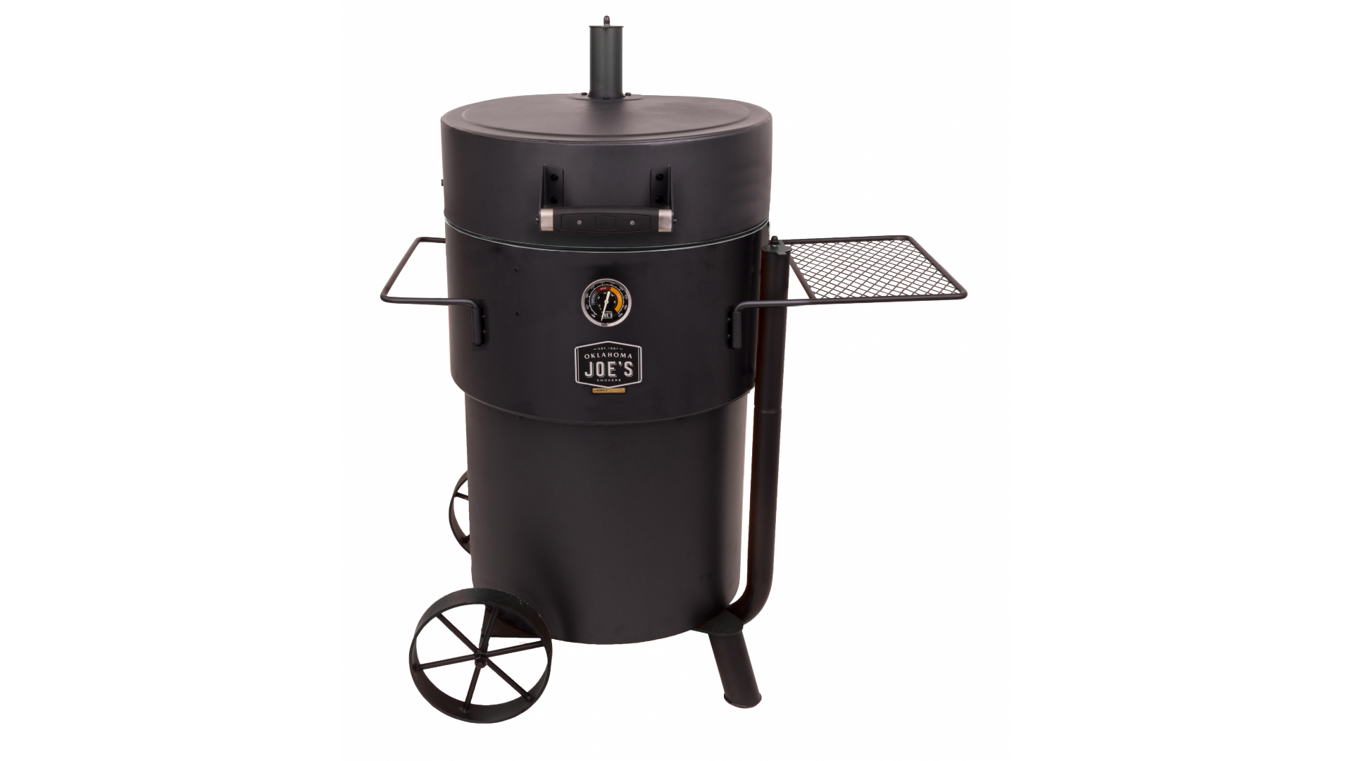 Oklahoma Joe's Bronco Pro Drum Smoker and Grill | Harvey Norman