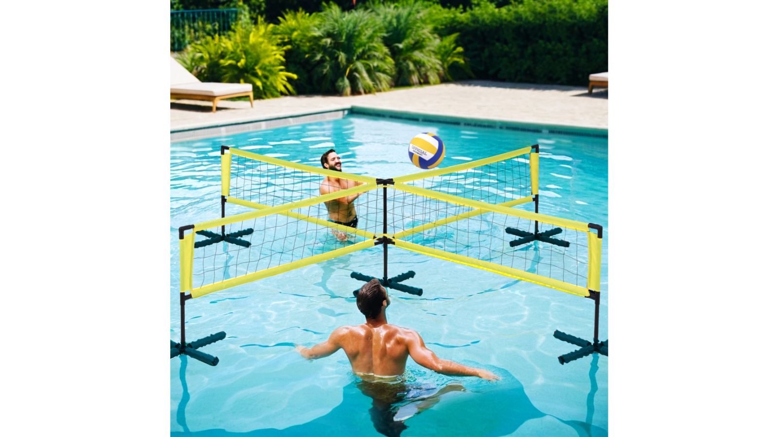 Everfit Water Volleyball Net Set | Harvey Norman