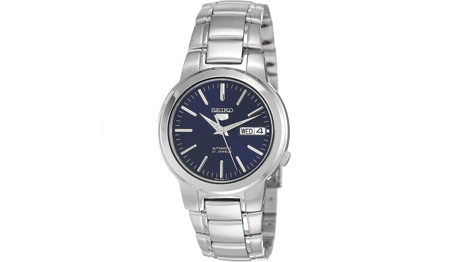 Seiko 5 SNKA05K1 Black Dial Stainless Steel Men's Automatic Analog ...