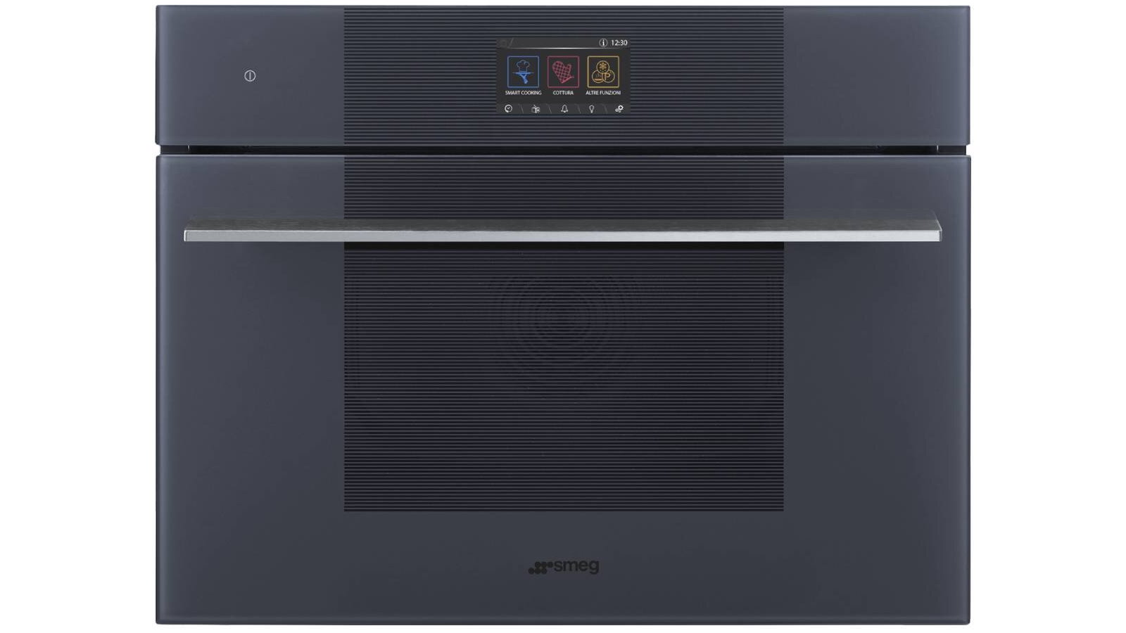 Smeg Linea Compact Omnichef Oven - Neptune Grey | Harvey Norman