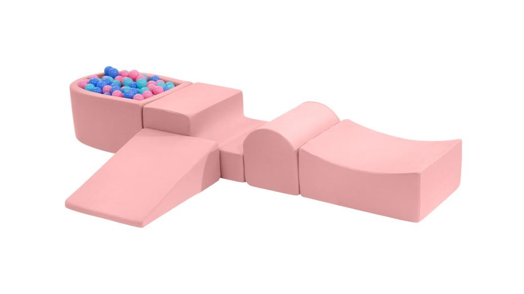 Playpals 5 Piece Kids Foam Play Set - Pink | Harvey Norman
