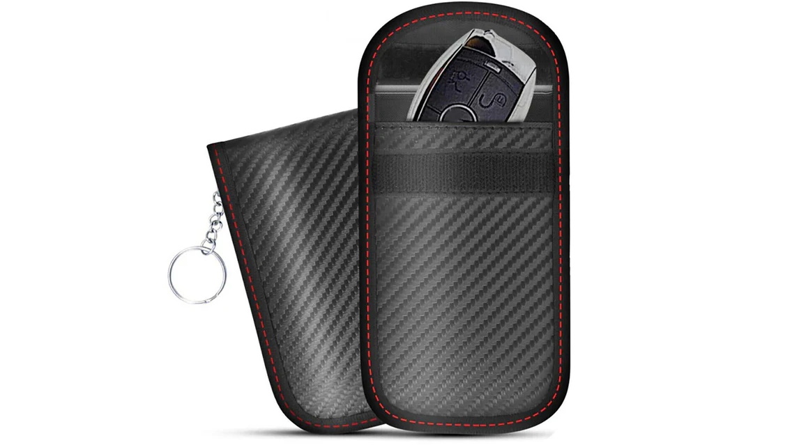 Awaretech Water-Resistand RF Blocking Key Fob Faraday Pouch | Harvey Norman