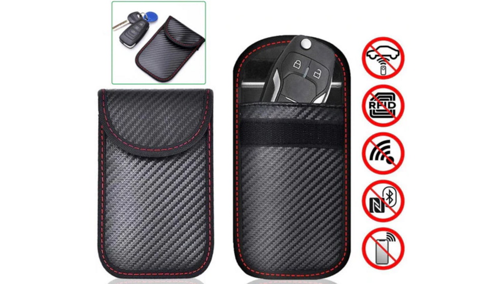 Awaretech Water-Resistand RF Blocking Key Fob Faraday Pouch | Harvey Norman