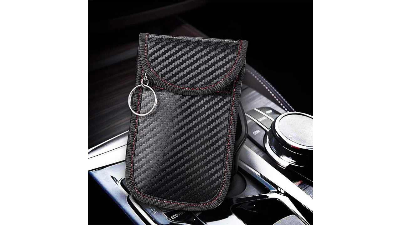Awaretech Water-Resistand RF Blocking Key Fob Faraday Pouch | Harvey Norman