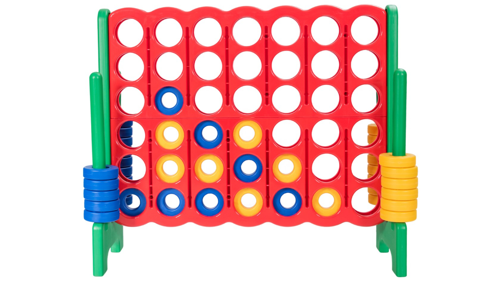 Costway Giant Connect 4 in a Row Jumbo Board Game Set | Harvey Norman