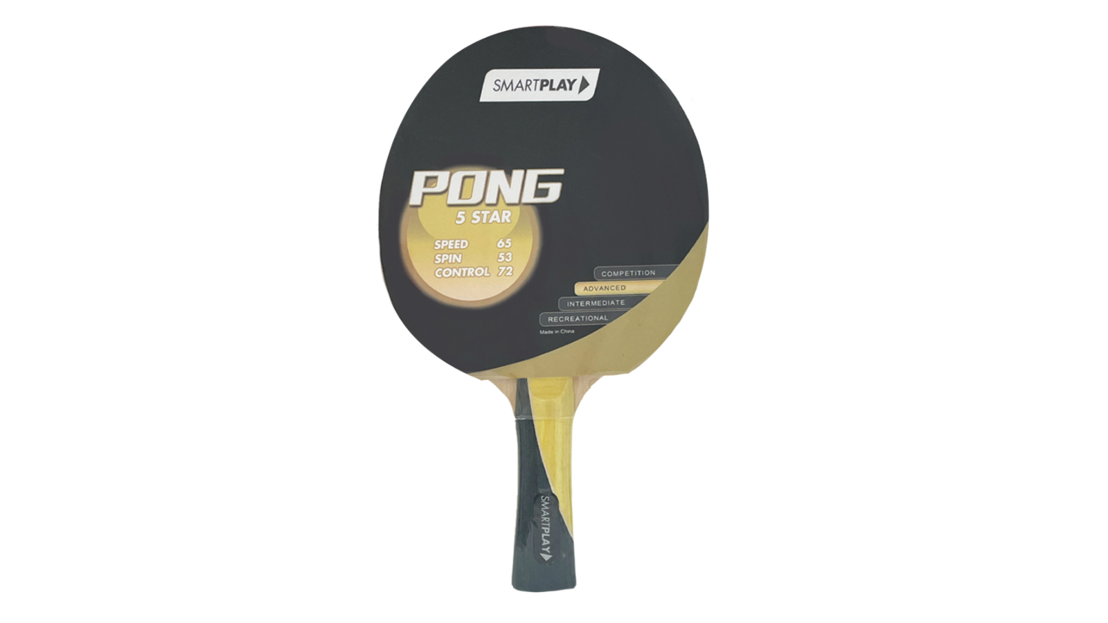 Smartplay 5-Star Advanced Table Tennis Bat/Ping Pong Paddle Sport Game ...