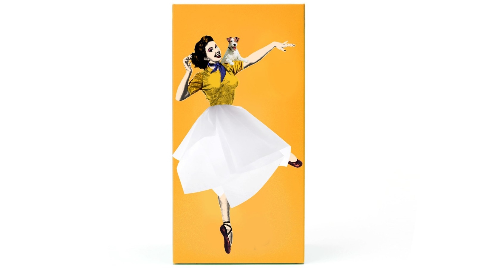 Spextrum Tissue Up Girl Box - Yellow Orange | Harvey Norman