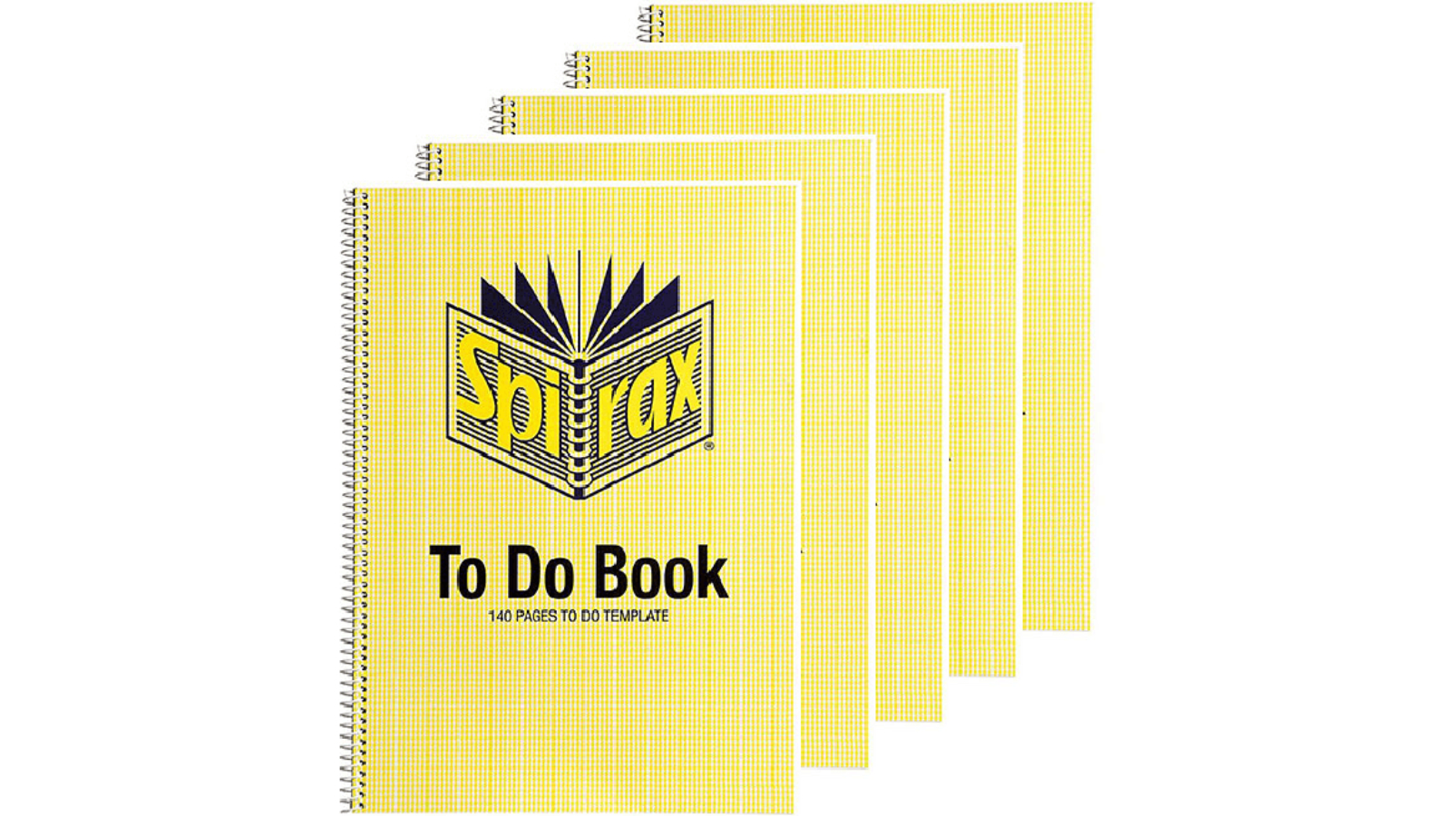Spirax 706 Pack of 5 To Do List Book 140 Page Notebook A4 | Harvey Norman