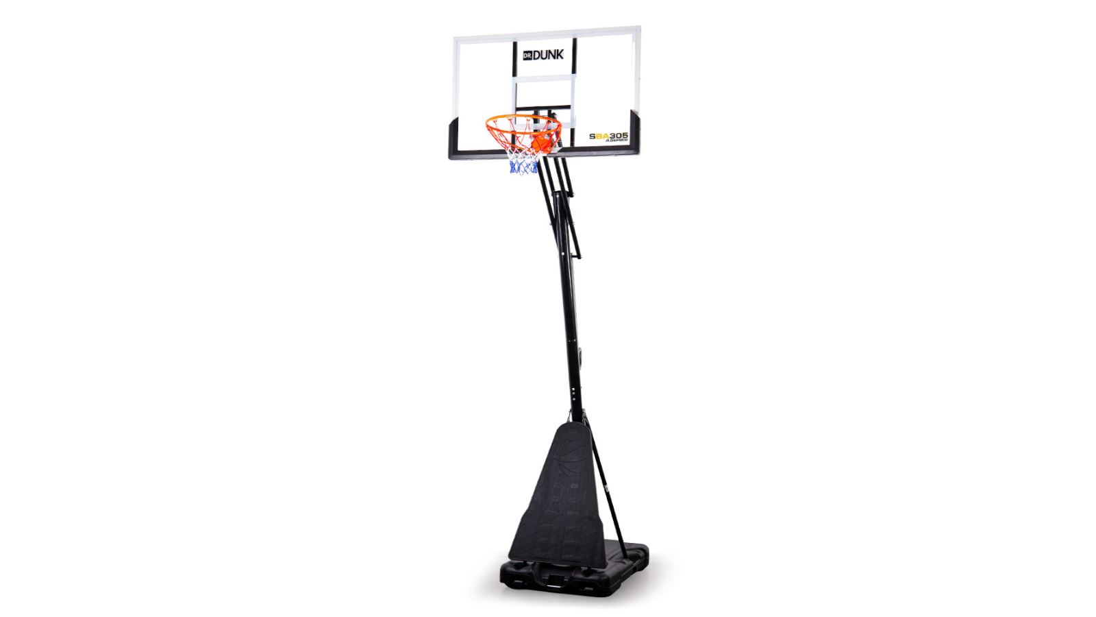 Dr.Dunk Portable Basketball Hoop Stand System Net Ring Rim Slam ...