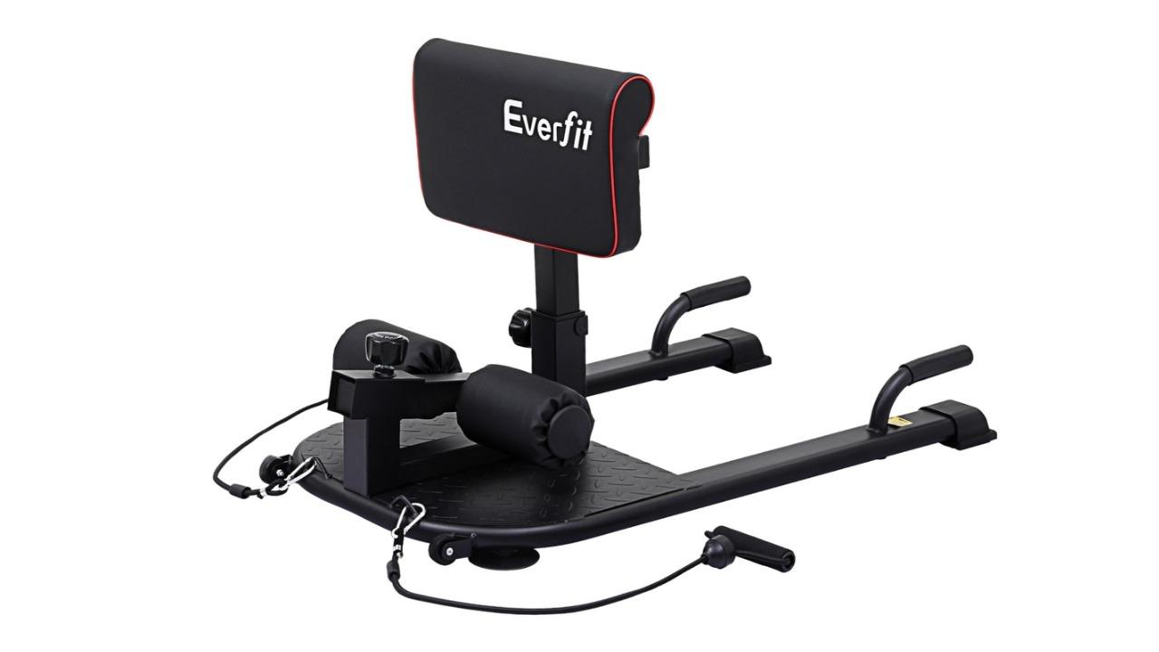 Everfit Adjustable Deep Squat Weight Bench | Harvey Norman