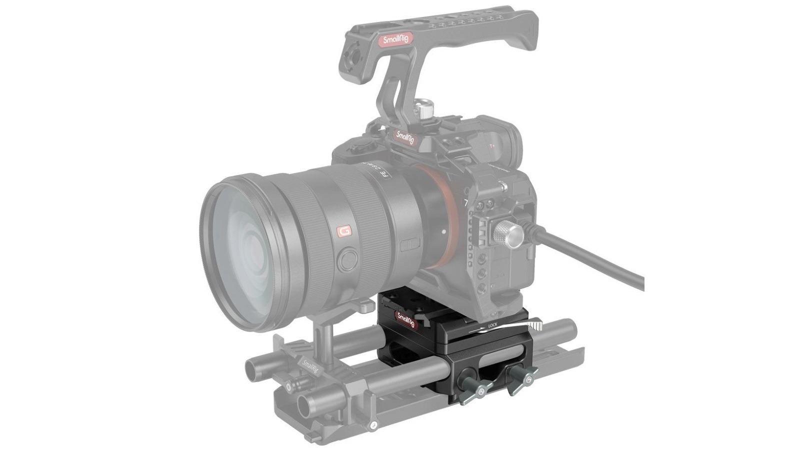 SmallRig Lightweight Baseplate Dual 15mm Rodclamp | Harvey Norman