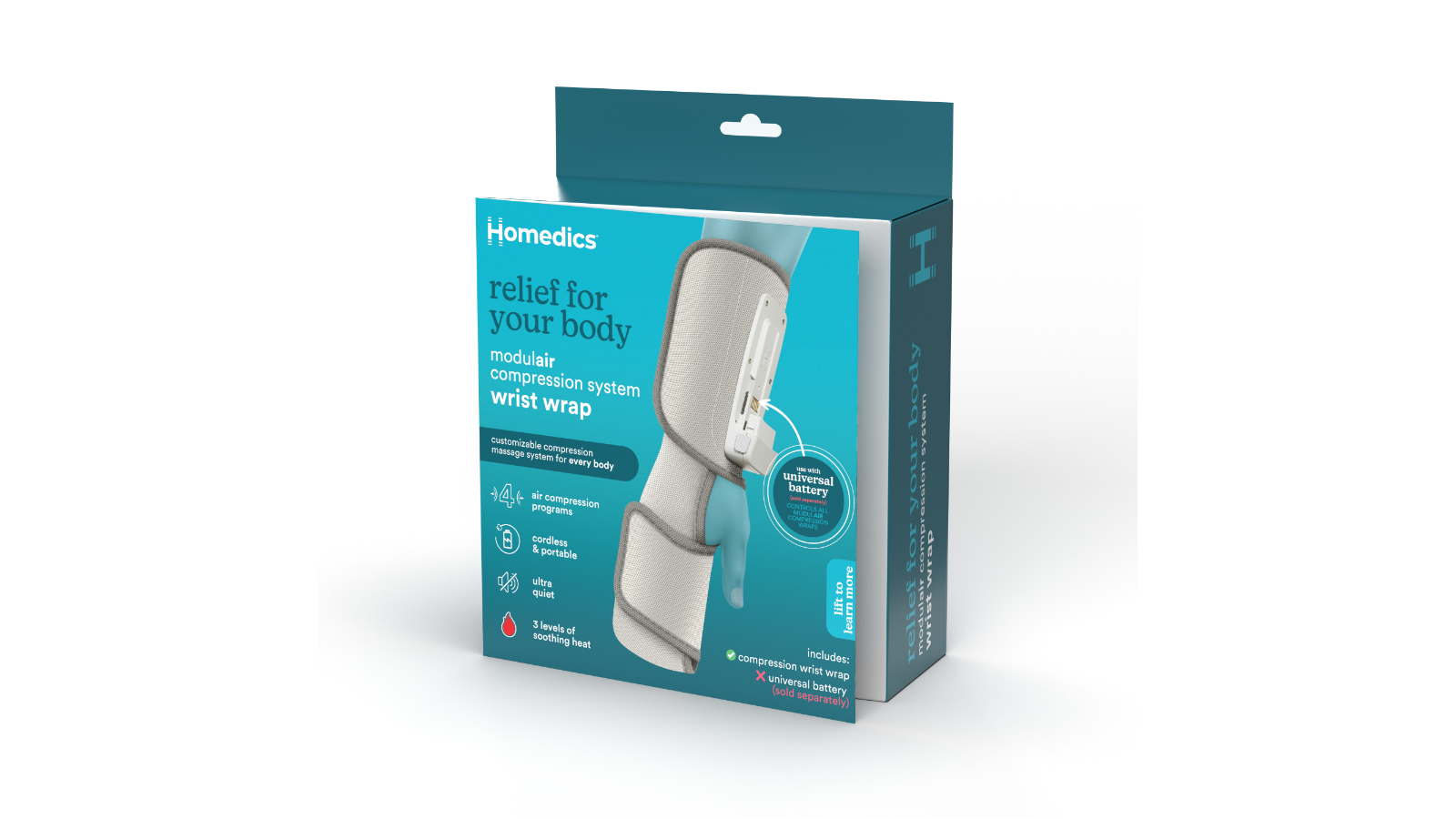 Homedics ModulAir Compression Massage System - Hand and Wrist Wrap ...