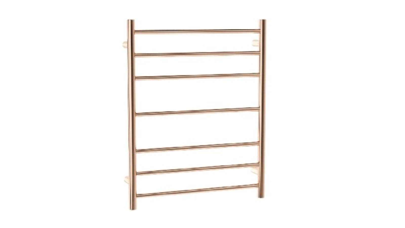 Thermogroup Thermorail 7 Bar Round Polished Ladder Heated Towel Rail ...