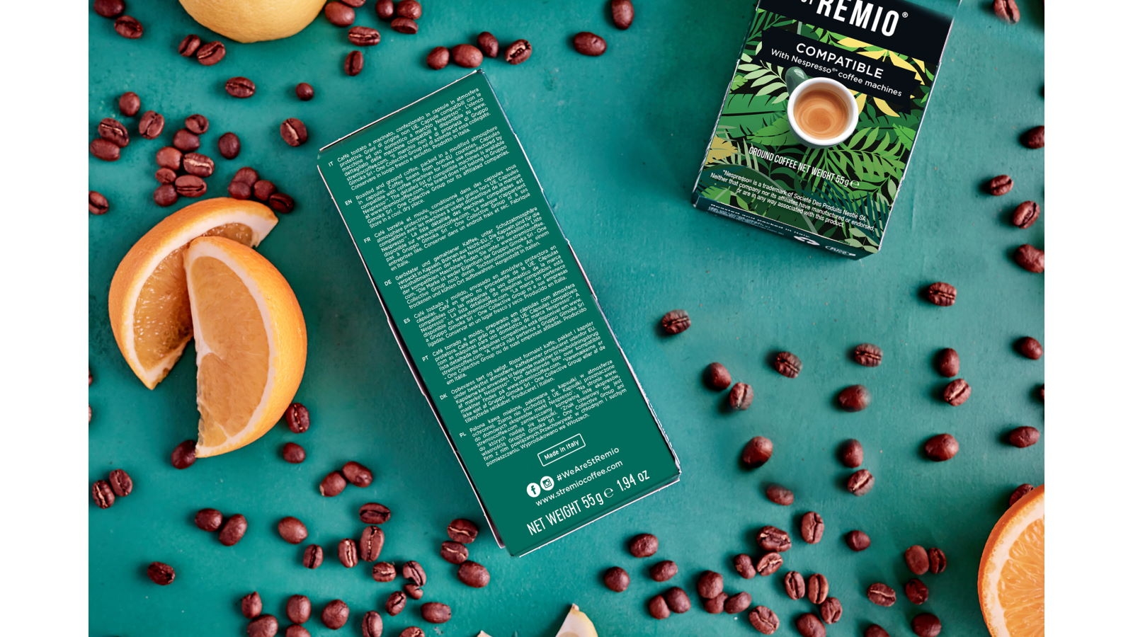 St Remio Rwanda Single Origin Nespresso Aluminium Coffee Capsule ...