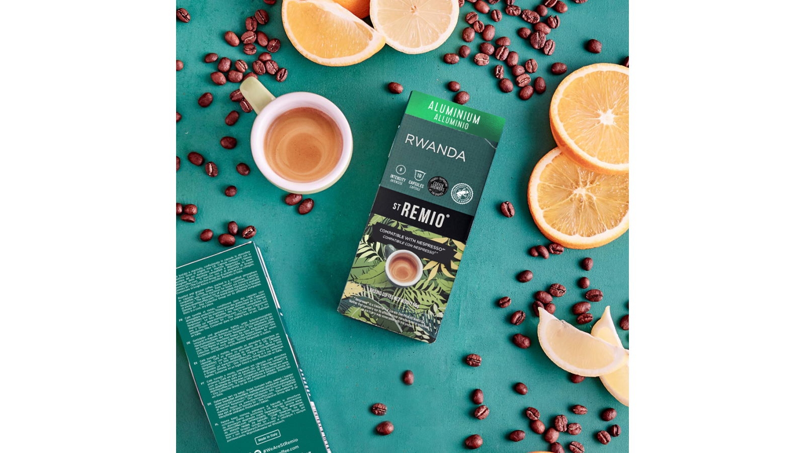 St Remio Rwanda Single Origin Nespresso Aluminium Coffee Capsule ...