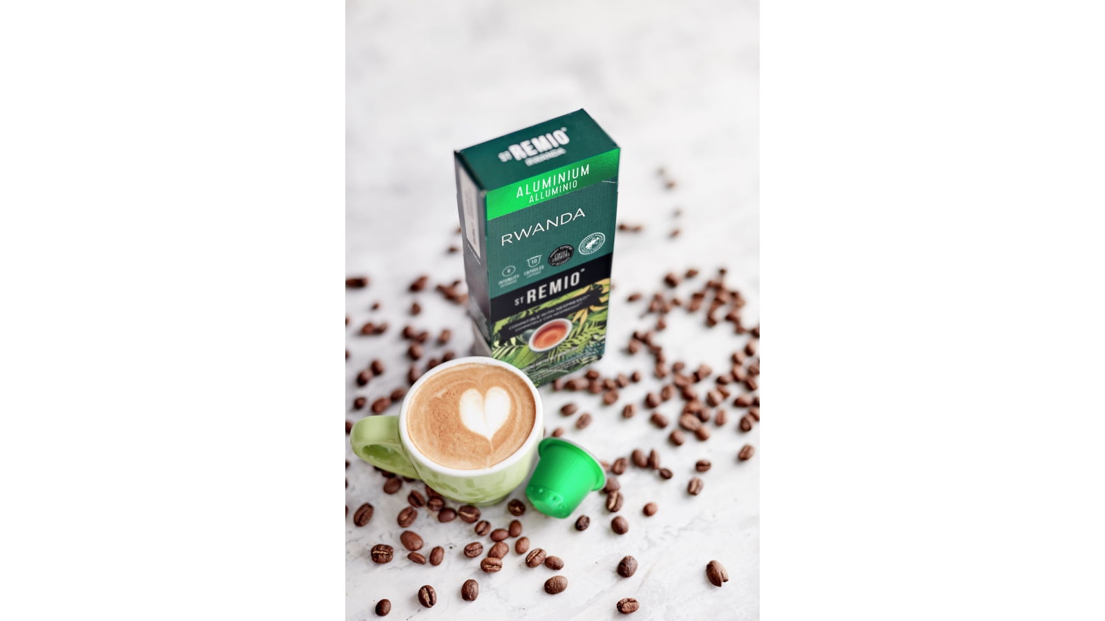 St Remio Rwanda Single Origin Nespresso Aluminium Coffee Capsule ...