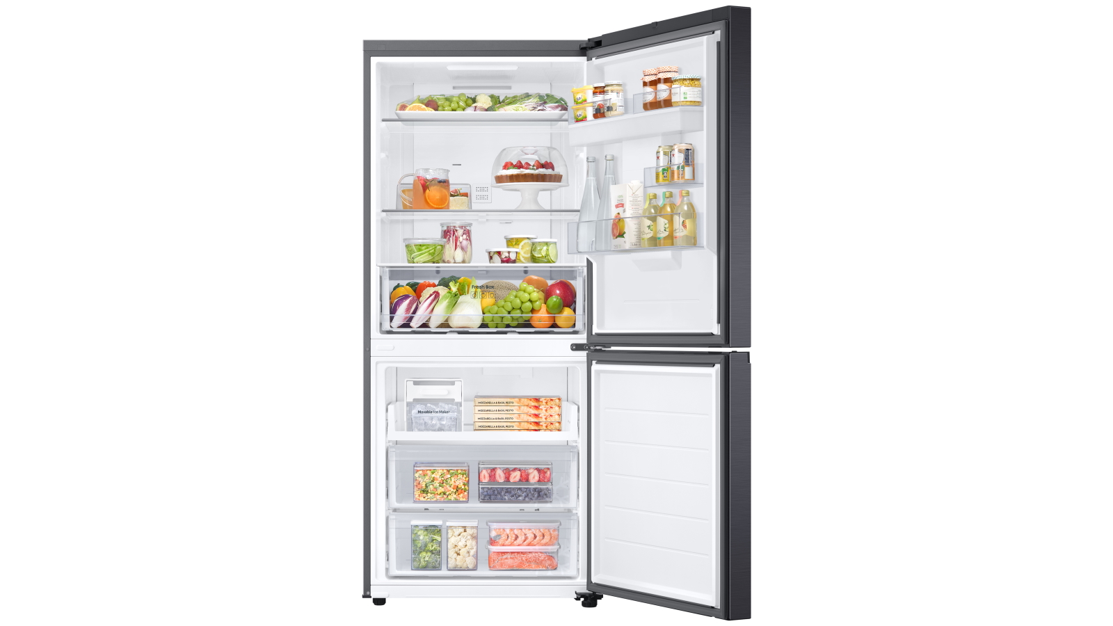 Samsung 455L Bottom Mount Fridge with Non-Plumbed Water Dispenser ...