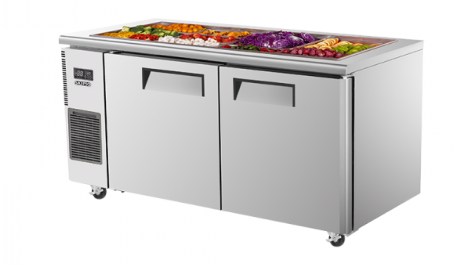 Skipio SSR15-2 2-Door Salad Prep Buffet Fridge - 458 Litre | Harvey Norman
