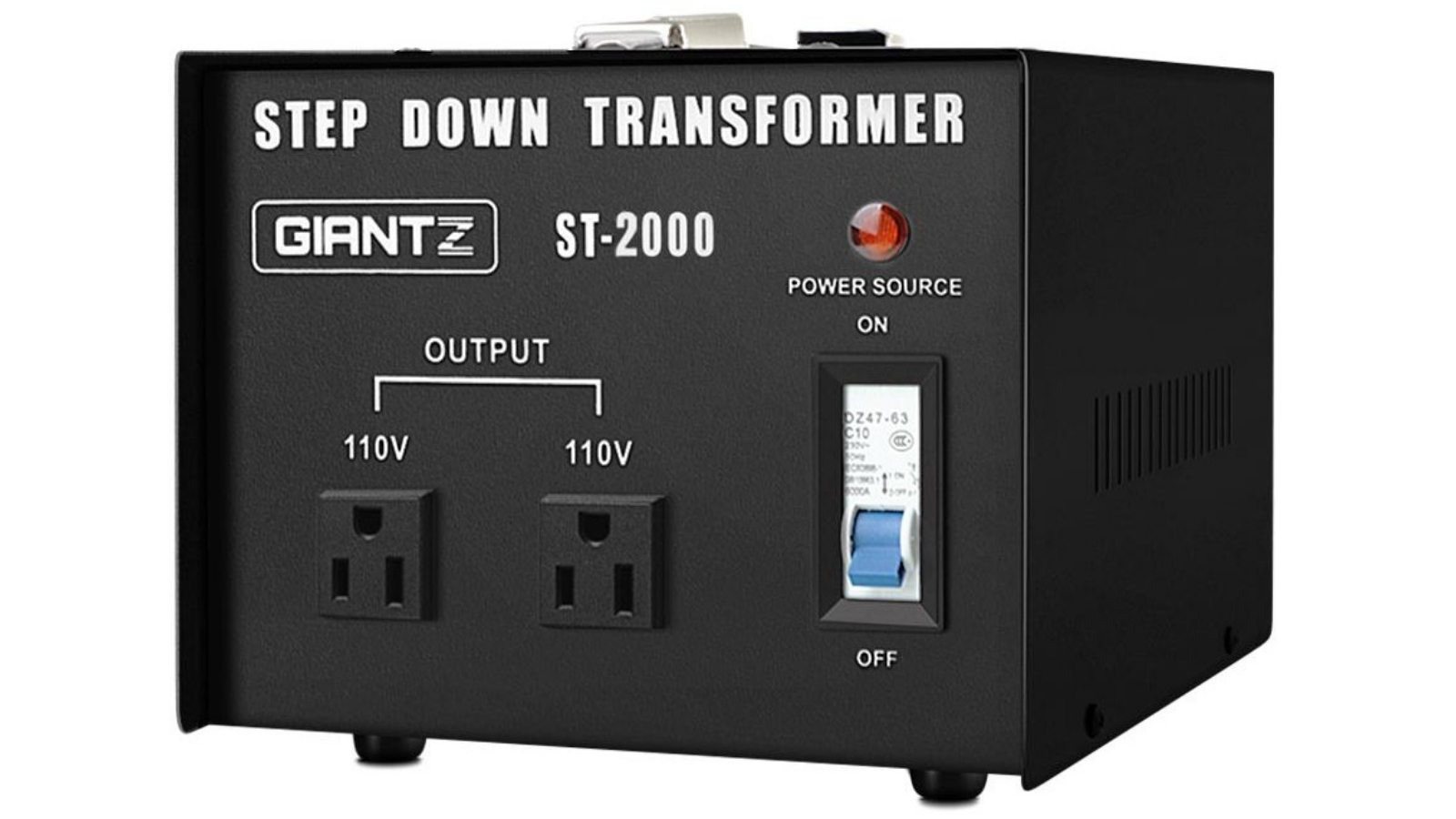 Giantz 2000W 240V - 110V Step Down Transformer Voltage Converter ...
