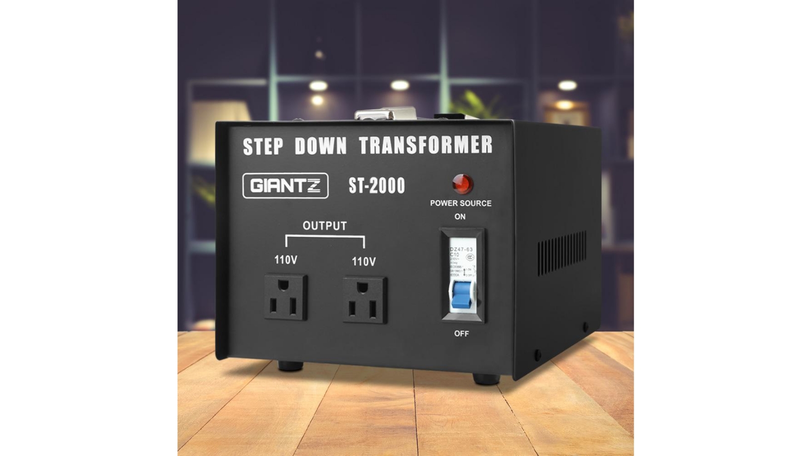Giantz 2000W 240V - 110V Step Down Transformer Voltage Converter ...