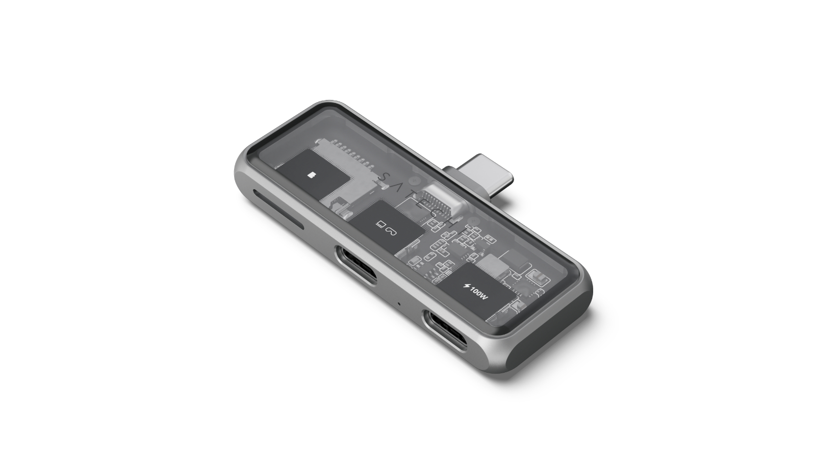 Satechi Mobile XR Hub with microSD - Space Grey | Harvey Norman