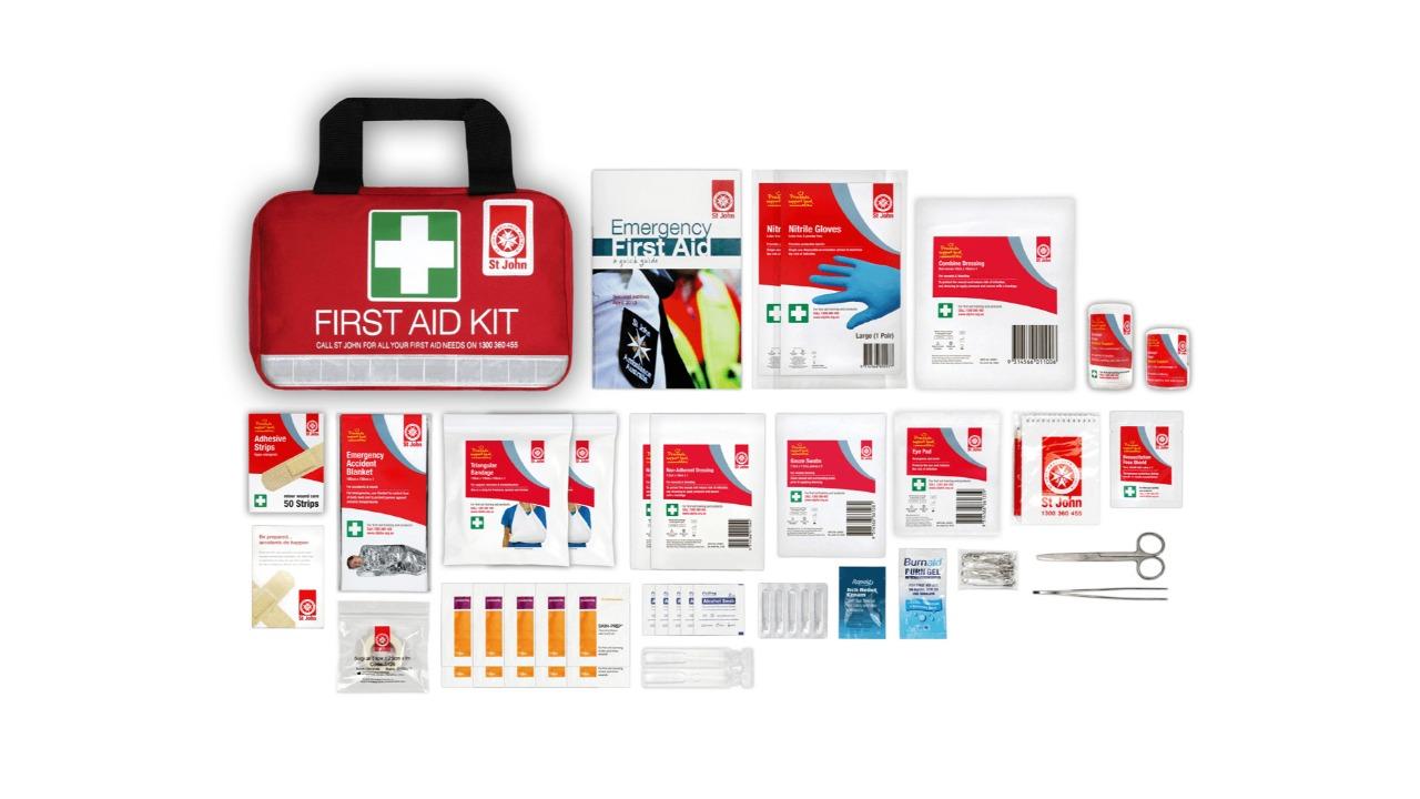 St John Ambulance Small Leisure Family Work First Aid Kit | Harvey Norman