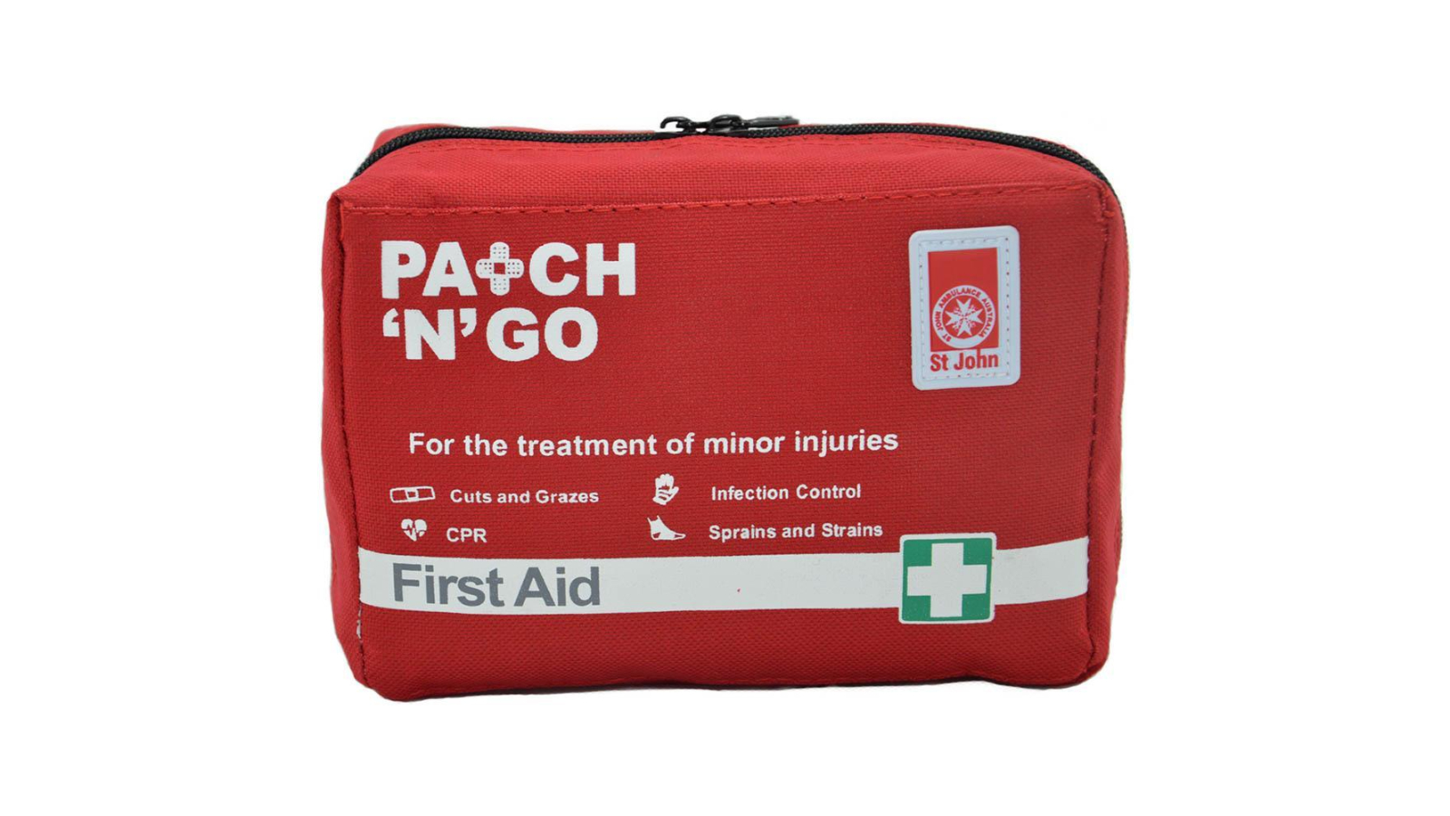 St John Ambulance Small Patch and Go First Aid Kit | Harvey Norman