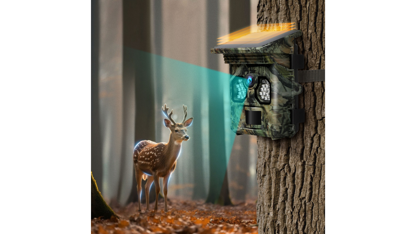 Centra 48MP HD 4K Kvenland Solar Trail Camera | Harvey Norman