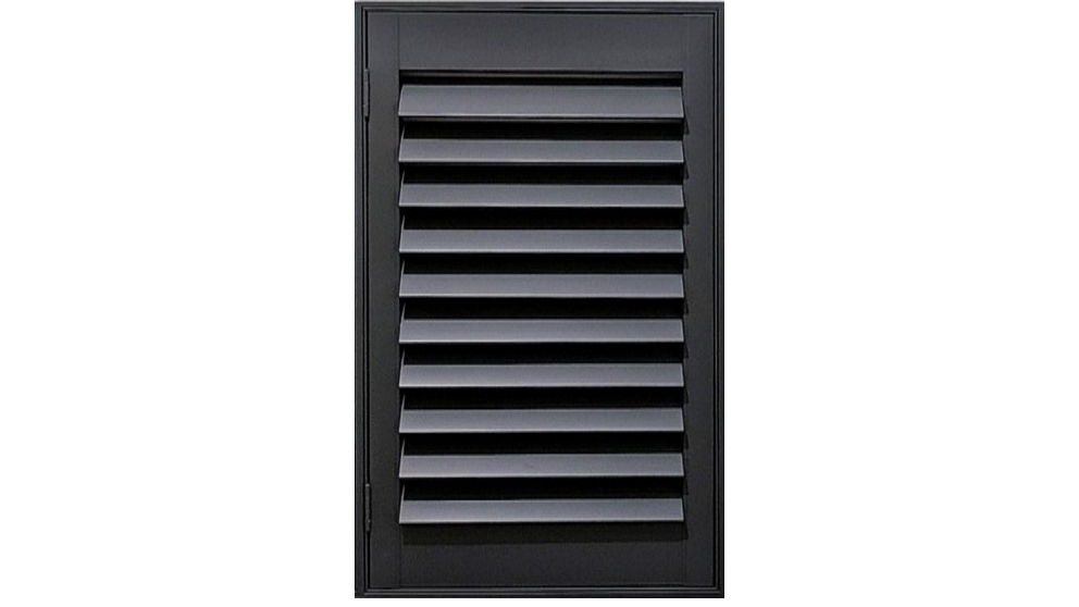 Trendvue 63mm Small L-Frame Reveal Fit Timber Shutter - Grey | Harvey ...